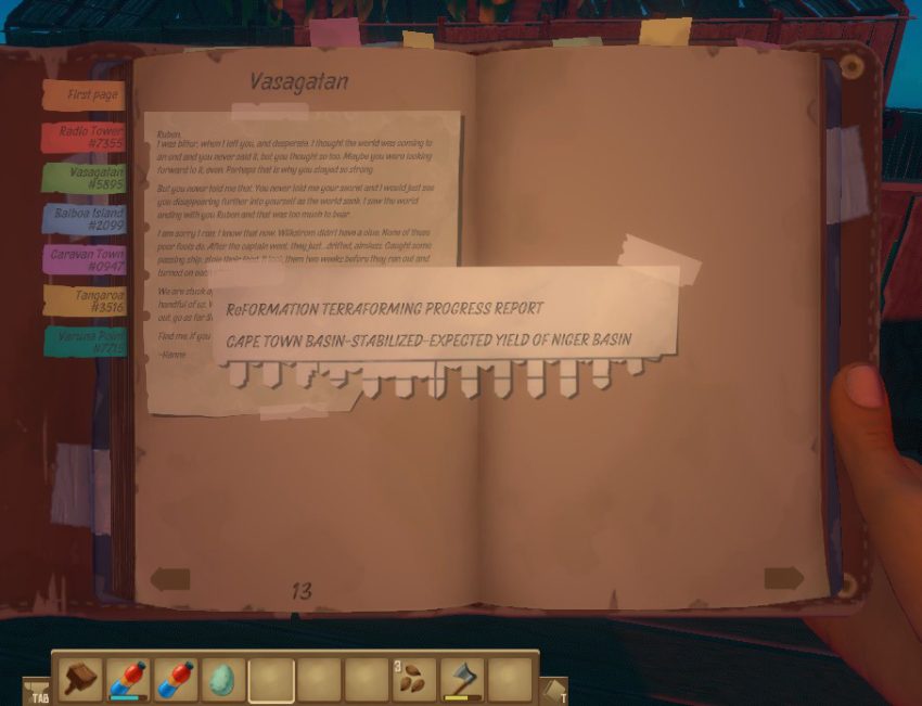 Raft Old Journal Pages Archive - SteamAH