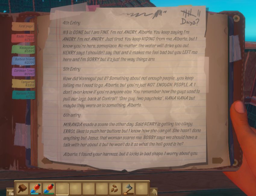 Raft Old Journal Pages Archive - SteamAH