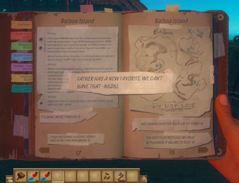 Raft Old Journal Pages Archive - SteamAH
