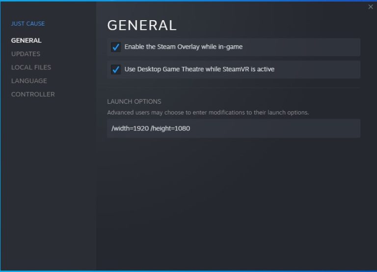 Just Cause How to Fix Widescreen without Modify Any Files - SteamAH