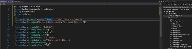 Farthest Frontier How to Create Your Own Mod with MelonLoader - SteamAH