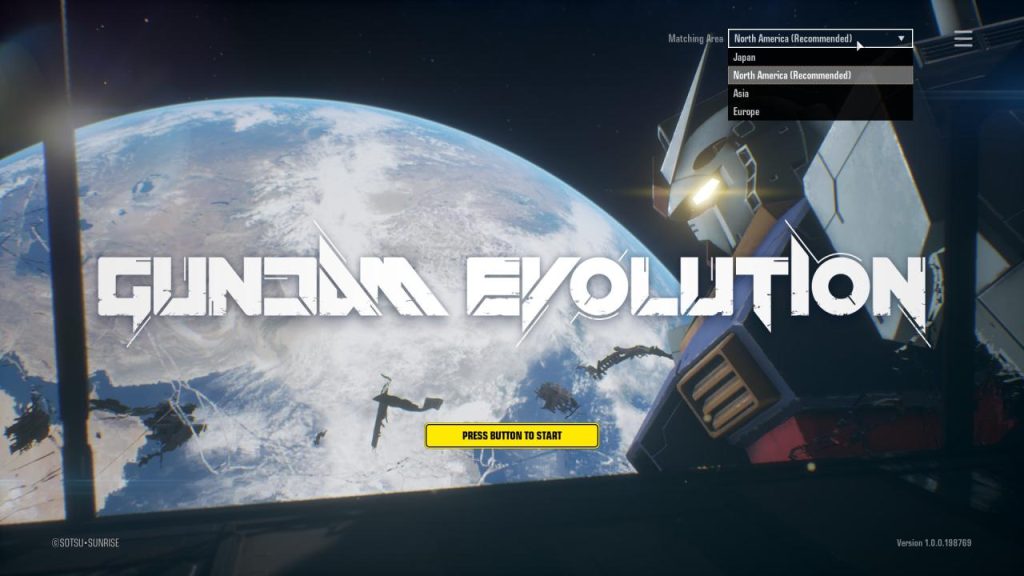 GUNDAM EVOLUTION How to Change Region - SteamAH