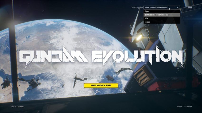 GUNDAM EVOLUTION How to Change Region - SteamAH