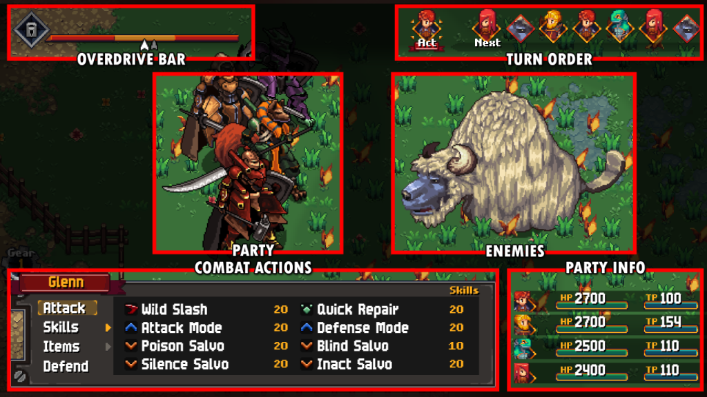 Chained Echoes Basic Guide for Beginners - SteamAH