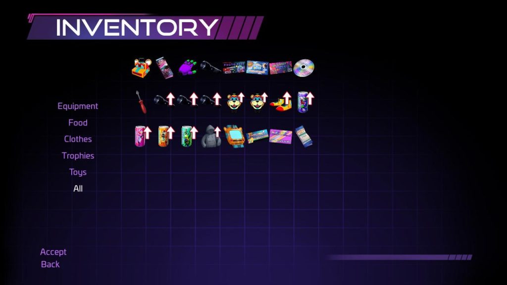 Five Nights at Freddy's: Security Breach Upgrade Items Walkthrough ...