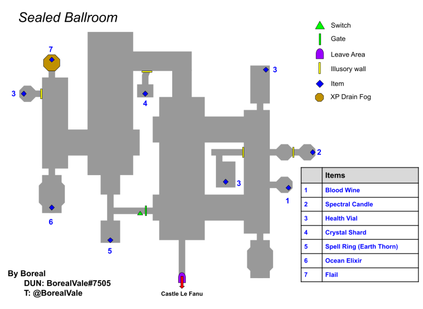 Lunacid Items & Secrets Maps Guide - SteamAH