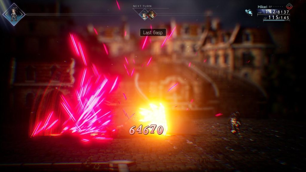 OCTOPATH TRAVELER II Hikari 60k+ Damage, 1hp, 1shot 1vs1 Challenge ...