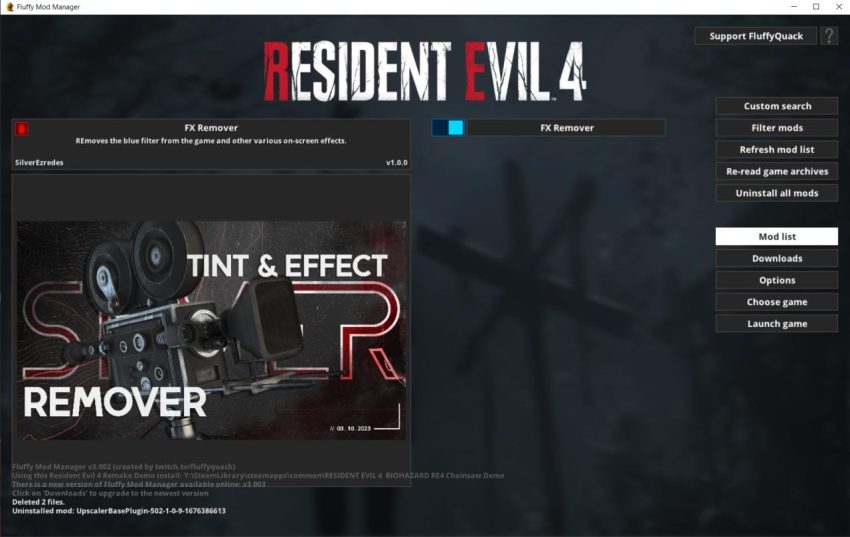 Resident Evil 4 How to Remove annoying Blue Tint - SteamAH