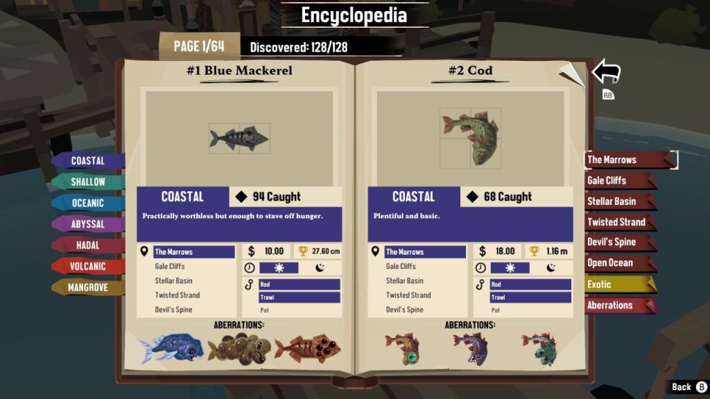DREDGE Encyclopedia Guide with All Screenshots - SteamAH