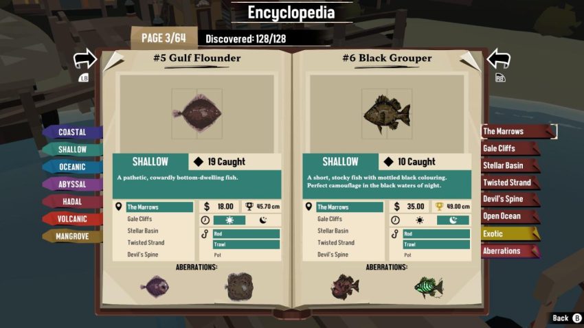DREDGE Encyclopedia Guide with All Screenshots - SteamAH