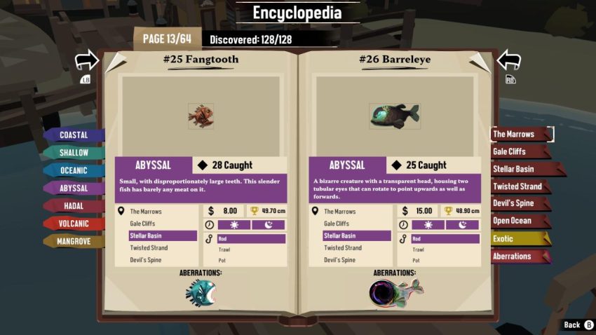 DREDGE Encyclopedia Guide with All Screenshots - SteamAH