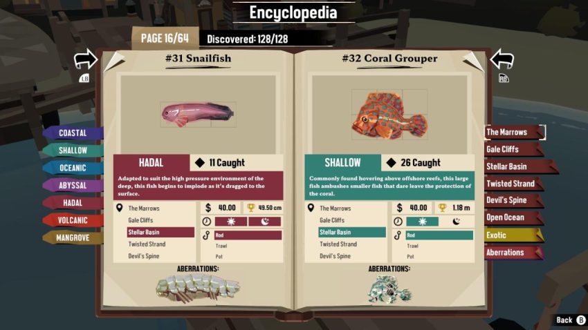 DREDGE Encyclopedia Guide with All Screenshots - SteamAH