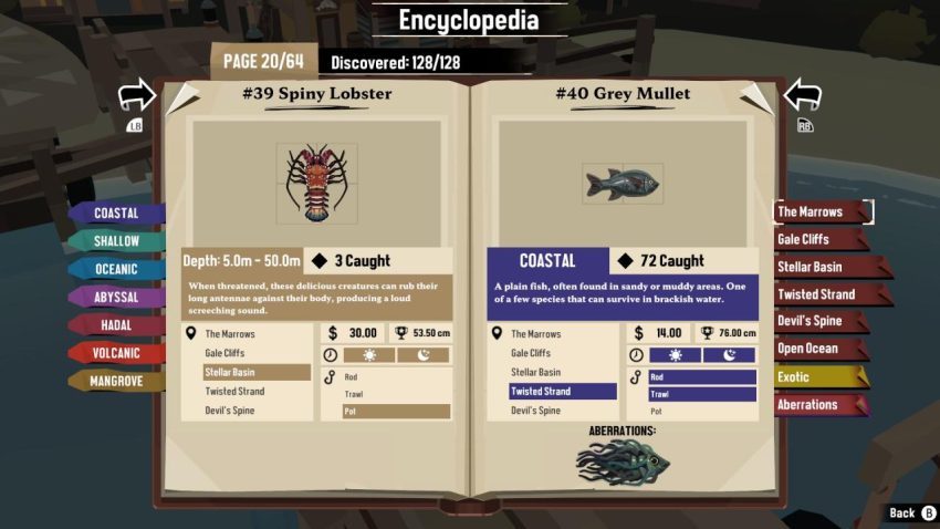 DREDGE Encyclopedia Guide with All Screenshots - SteamAH