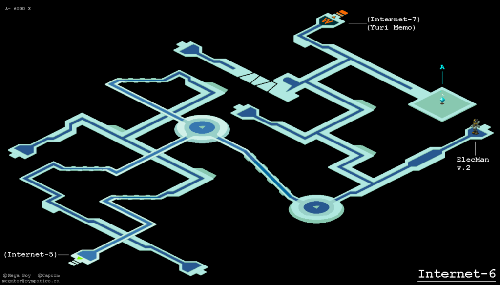 Mega Man Battle Network 1 All Maps - SteamAH