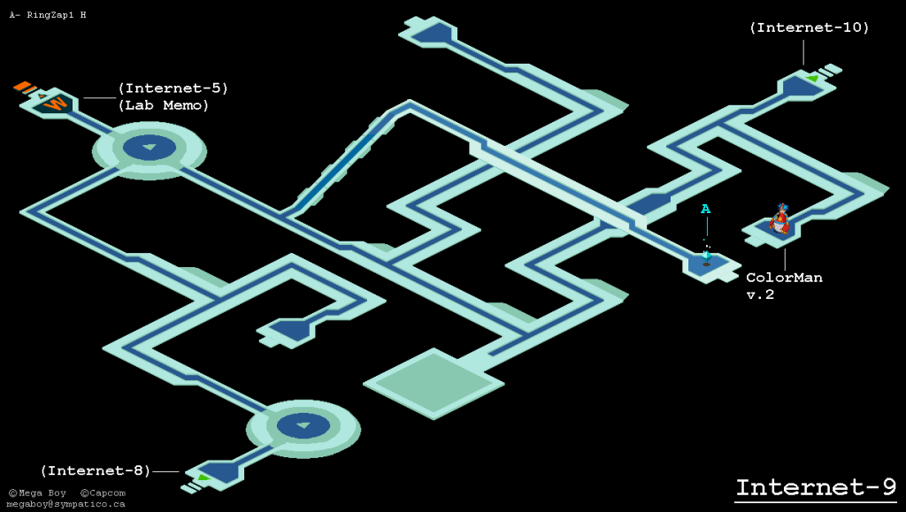 Mega Man Battle Network 1 All Maps - SteamAH