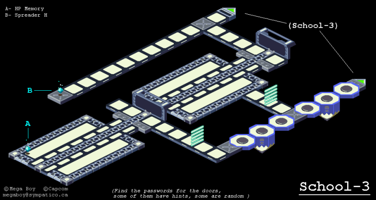 Mega Man Battle Network 1 All Maps - SteamAH