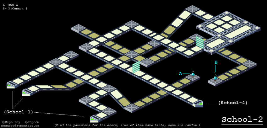 Mega Man Battle Network 1 All Maps - SteamAH