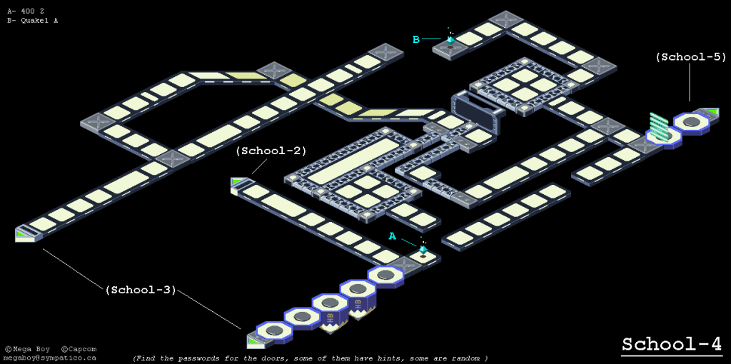 Mega Man Battle Network 1 All Maps - SteamAH