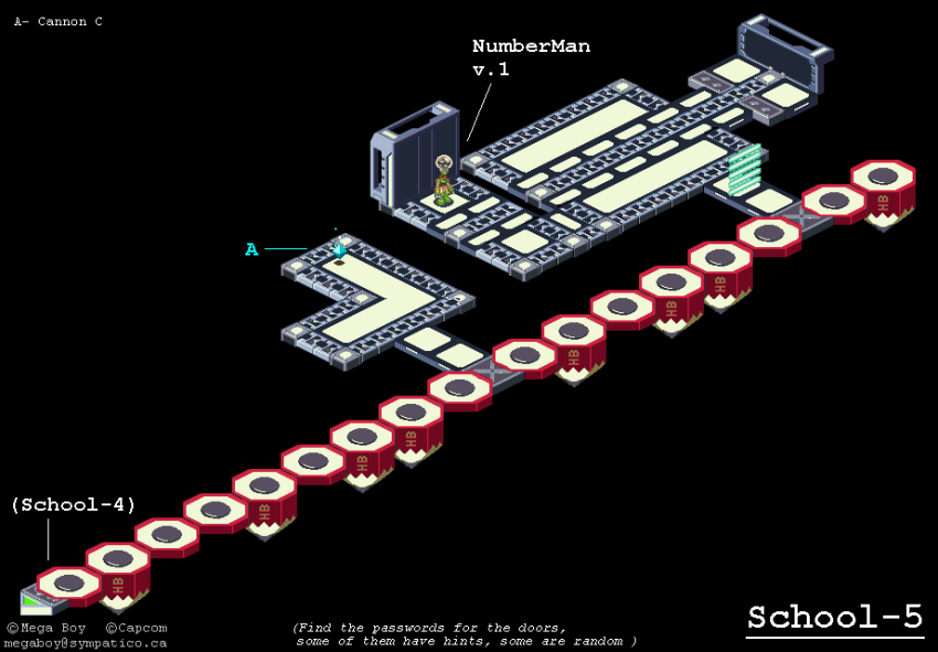 Mega Man Battle Network 1 All Maps - SteamAH