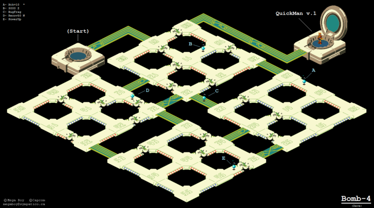 Mega Man Battle Network 2 All Maps - SteamAH