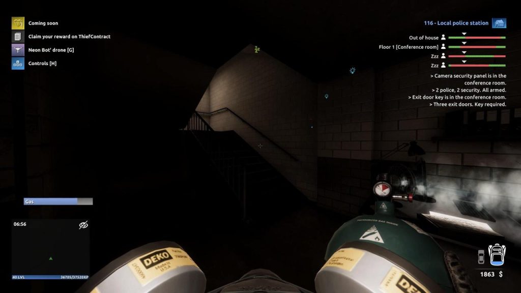 Thief Simulator 2 Location of Your Confiscated Items in the Police ...