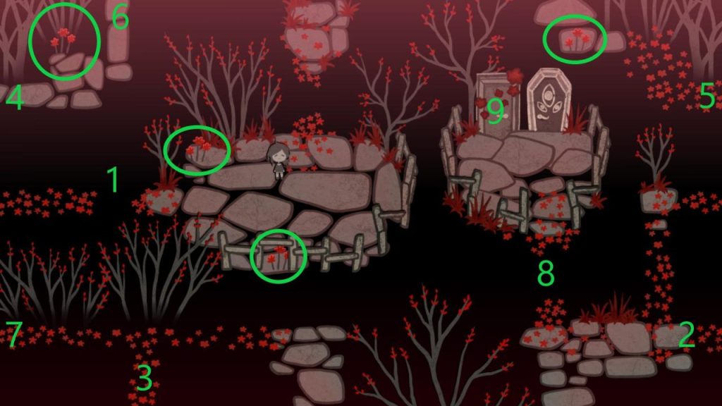 The Coffin of Andy and Leyley All Flowers Locations Guide - SteamAH