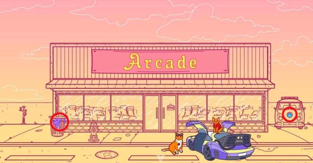 An Arcade Full of Cats - 100% Completion Guide (All Hidden Cats & Items ...