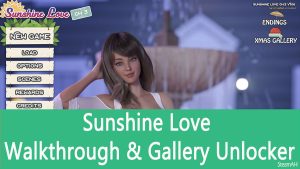 Sunshine Love: Walkthrough for Chapter 1-3 and Gallery Unlocker - SteamAH