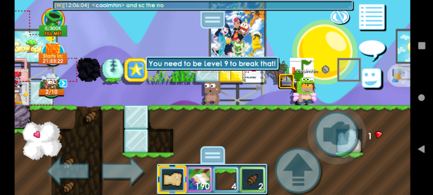 Growtopia: Farmable Info About Level Restriction and Seed Drops - SteamAH