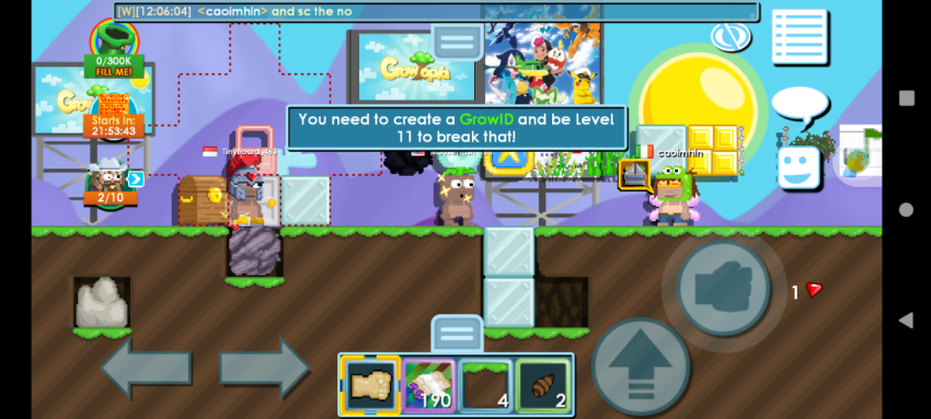 Growtopia: Farmable Info About Level Restriction and Seed Drops - SteamAH