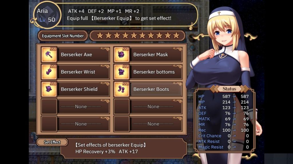 Stigma-ARIA: All Equipment Sets - SteamAH