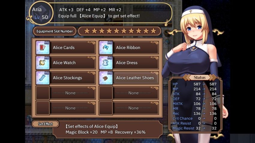 Stigma-ARIA: All Equipment Sets - SteamAH